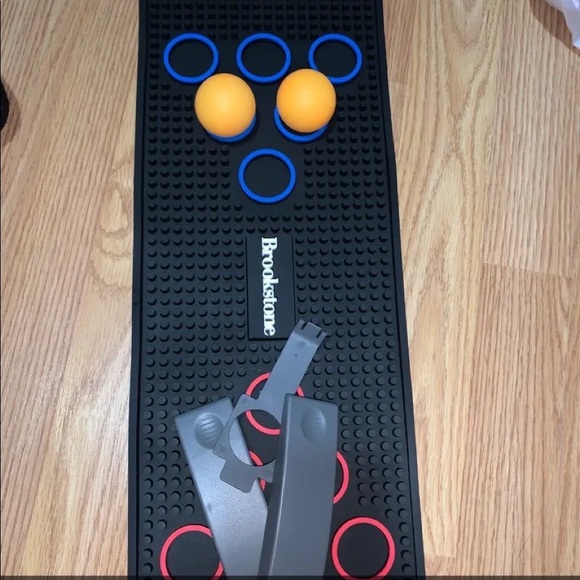 Brookstone | Games | Beer Pong Mini Set | Poshmark